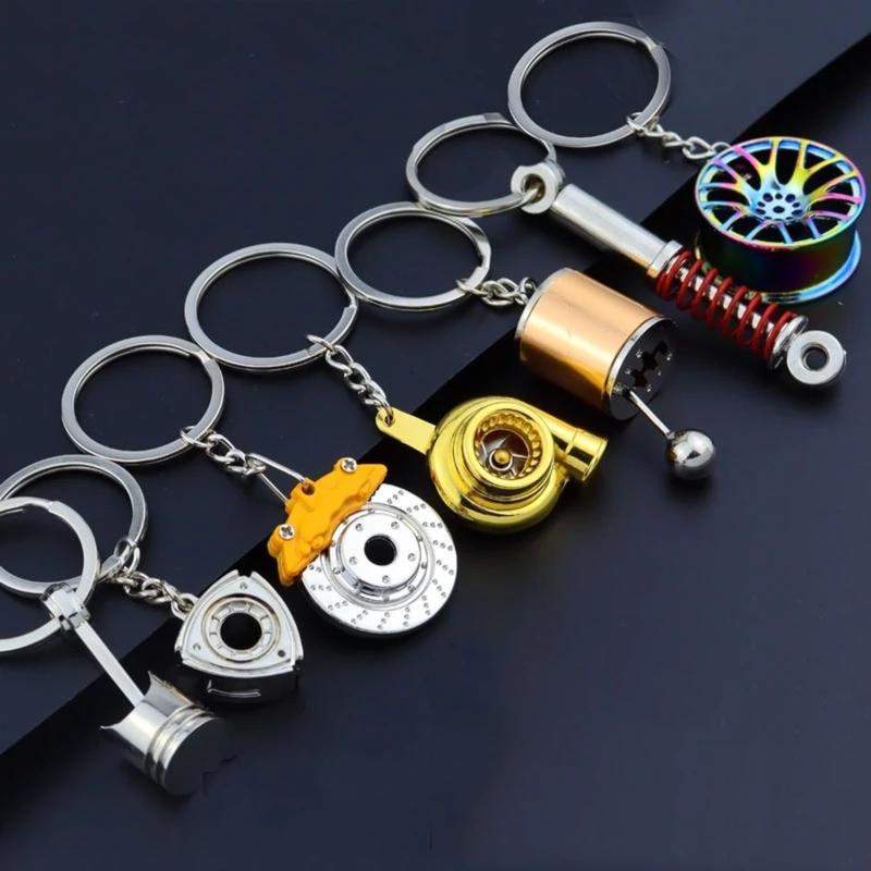 Creative Zinc Alloy Gift Car Keychain / Popular Turbo Gear Hub - TikTok ...