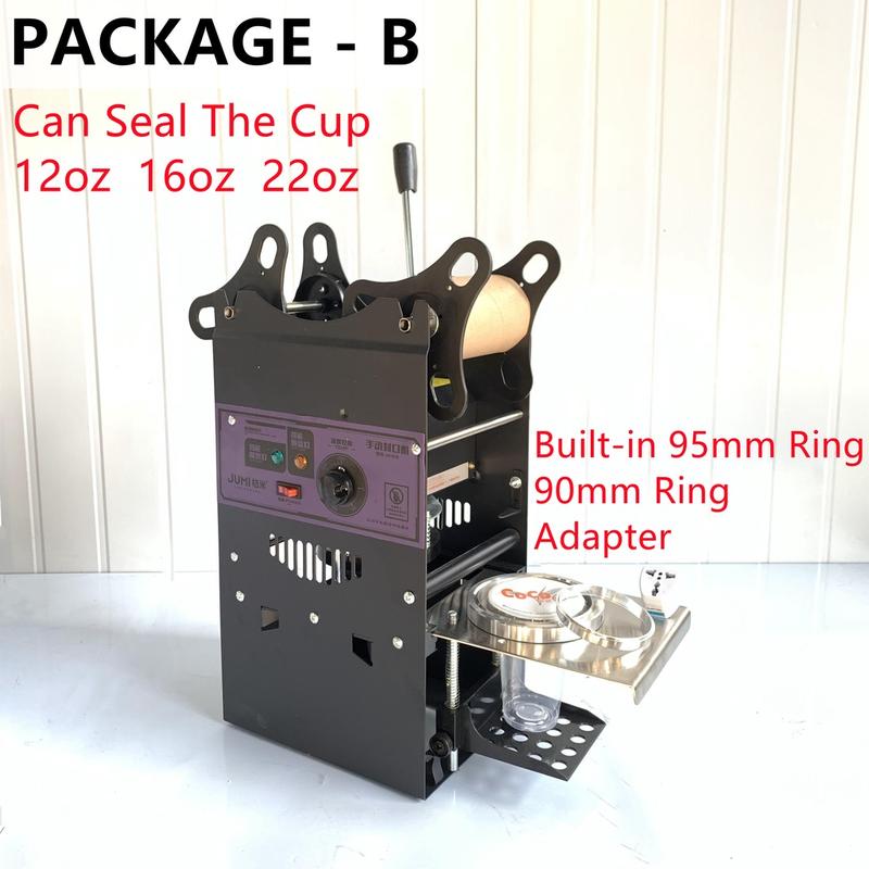 Heavy Duty Manual Sealer Cup Milk Tea Sealing Machine - TikTok Shop ...