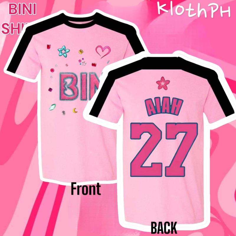 BINI COMBI TSHIRT WITH SUBLI PRINTS TEES COMFY SHIRTS - TikTok Shop ...