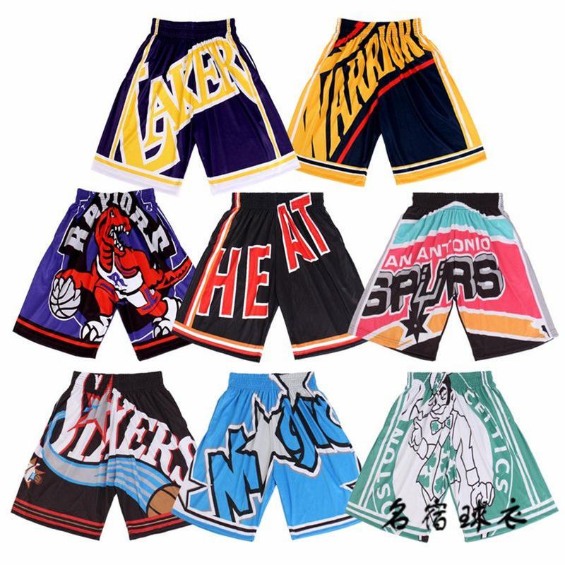 กางเกงกีฬาขาสั้นบาสเก็ตบอล, Mn76 Lakers Magic Raptor Bull Heat - TikTok ...