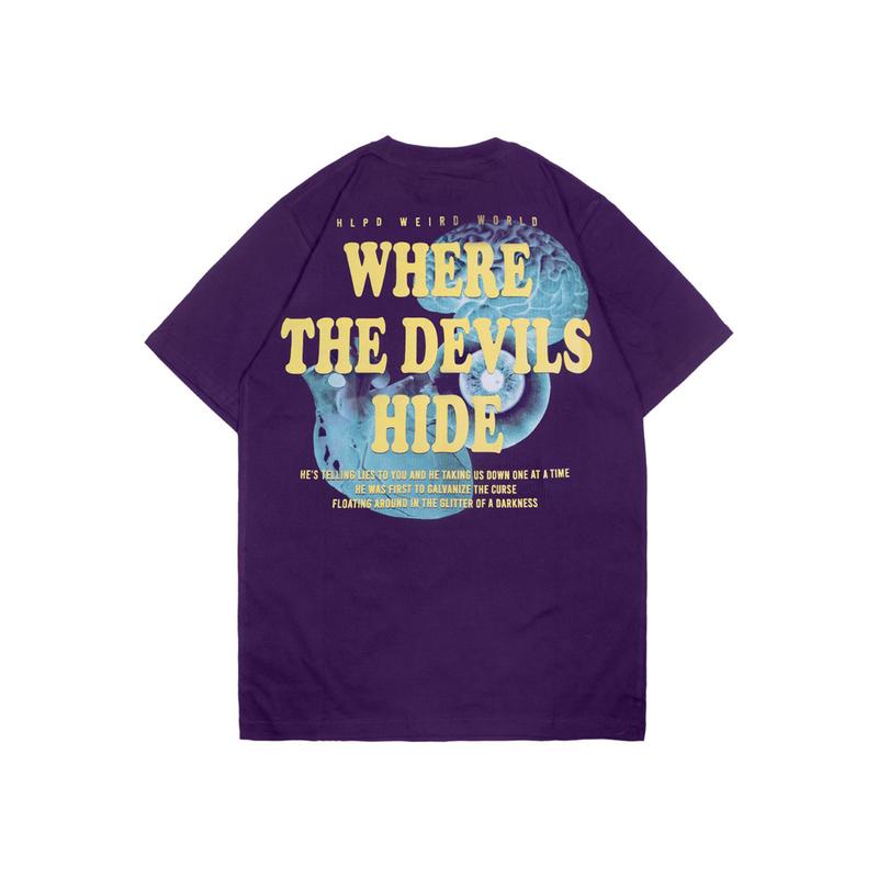 HLPD Weird World Helipad Brain Tee - Shop | Tokopedia