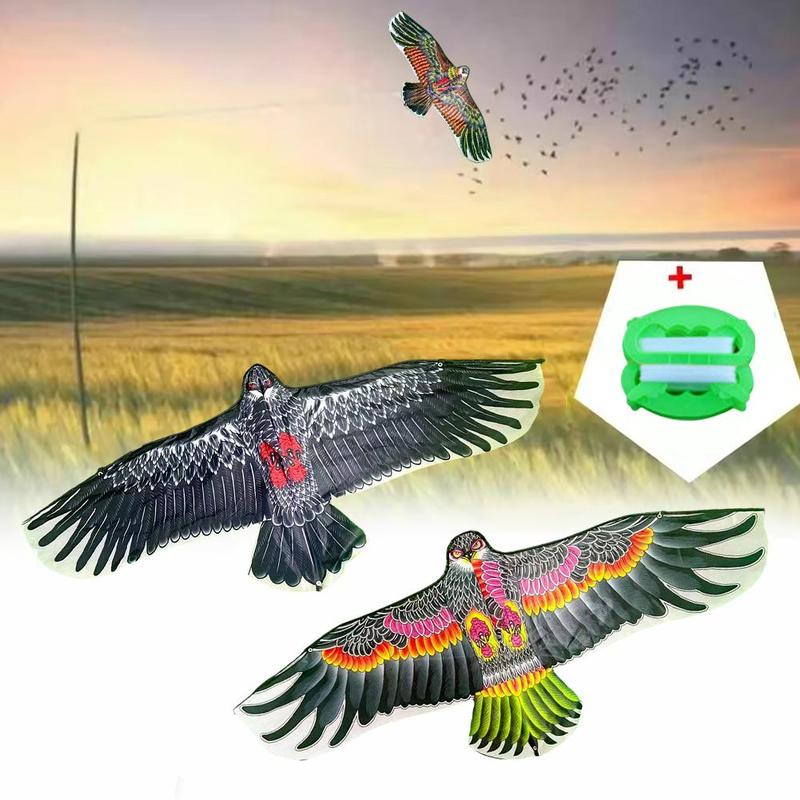 1.1m Eagle Kite With 30 Meter Kite Line Children Flying Bird - TikTok ...