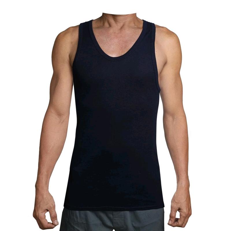 Brute Men's Sando Stretch Cotton White & Colored - Single - TikTok Shop ...