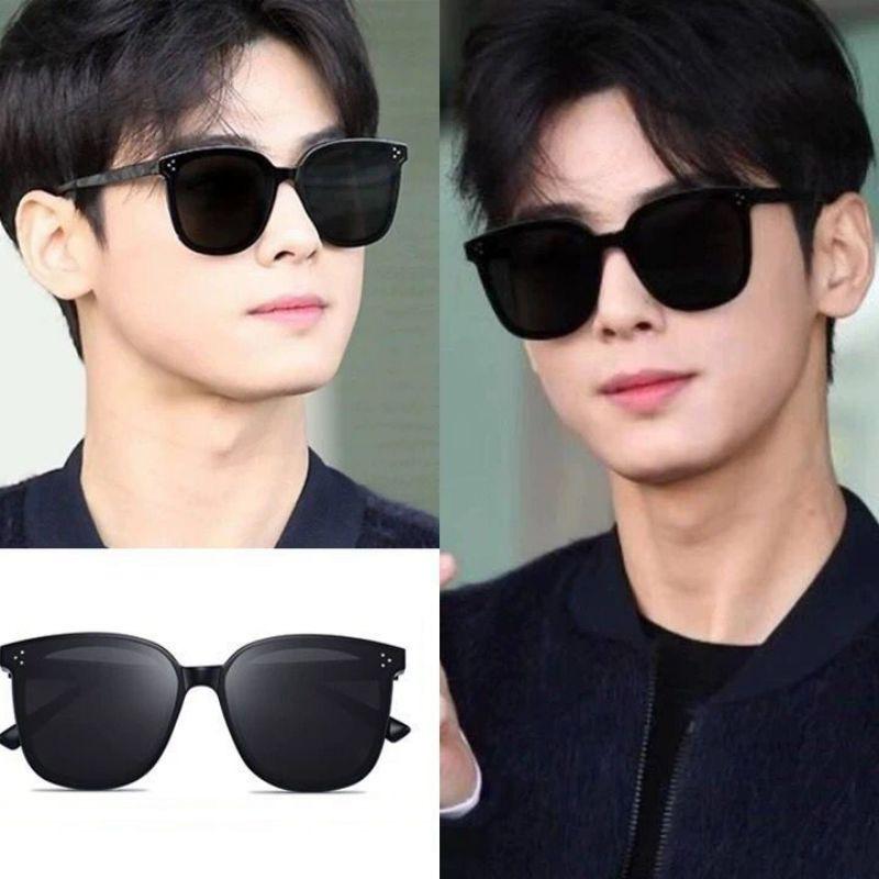 Ready Stock Viral Unisex Korean Style Sunglasses Big Black Frame - TikTok Shop Malaysia