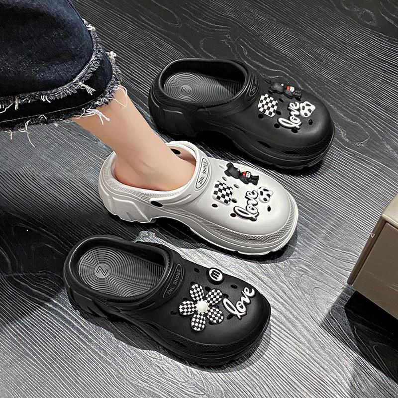 Sandal Pretty2025 Hole Shoes Women's Summer Outdoor Wear New - TikTok ...