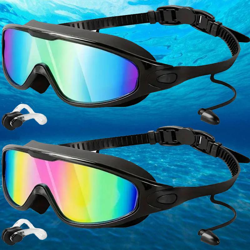 Swim Goggles 2 Pack, Wide View Swimming Goggles for Audlt, No - TikTok Shop