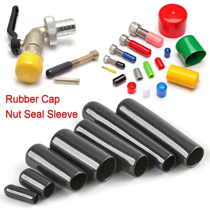 10pcs Blanking Soft Cover Silicone Nut Seal Sleeve Stopper Plug ...