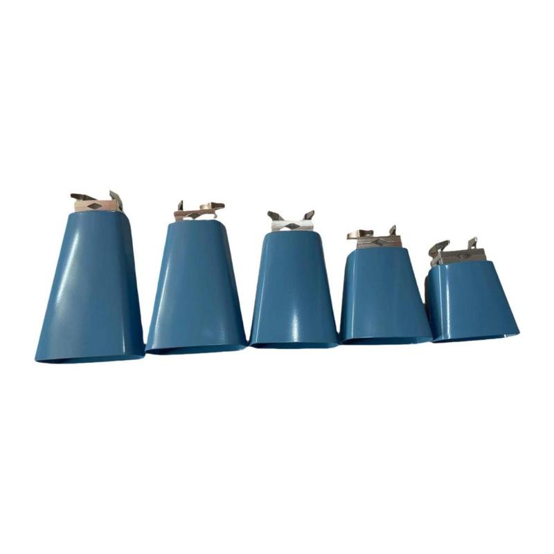 Metal Cowbell Set 4", 5", 6", 7", and 9" Handbell Cheering Bell ...