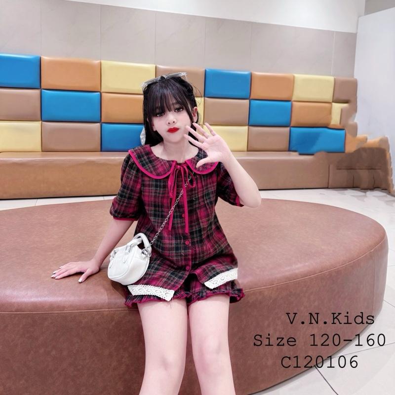 [DOKID] QA 23-bộ chất đũi bé gái( 20kg - 45kg ) hàng qccc - TikTok Shop ...