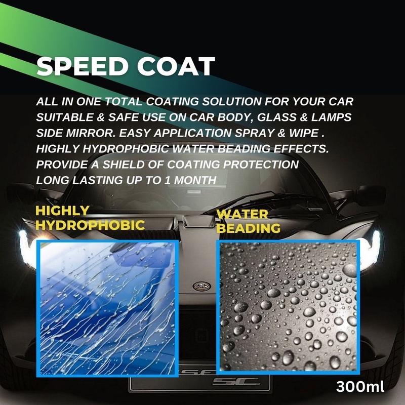 Nano Speed Coat Ceramic Car Coat Spray - TikTok Shop Malaysia