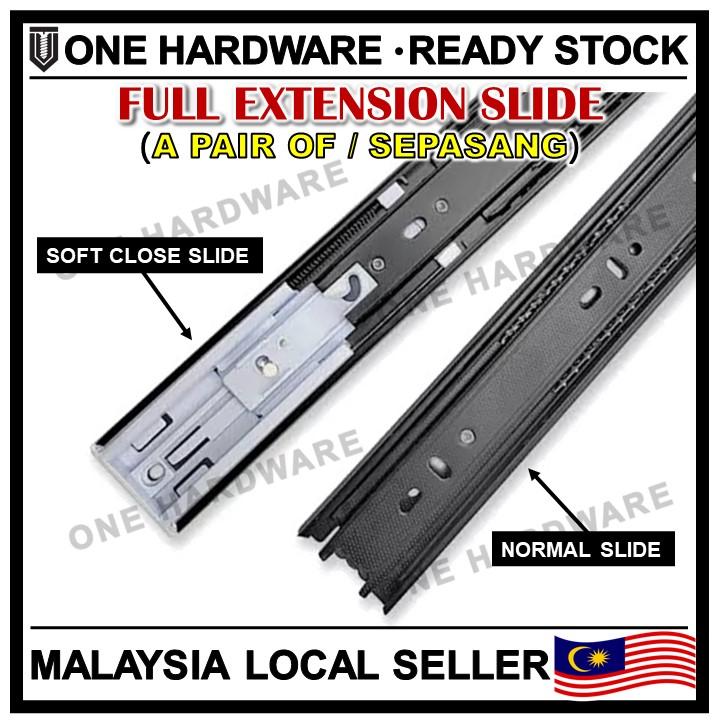Heavy Duty Ball Bearing Extension Slide Cabinet Drawer Slide - TikTok ...