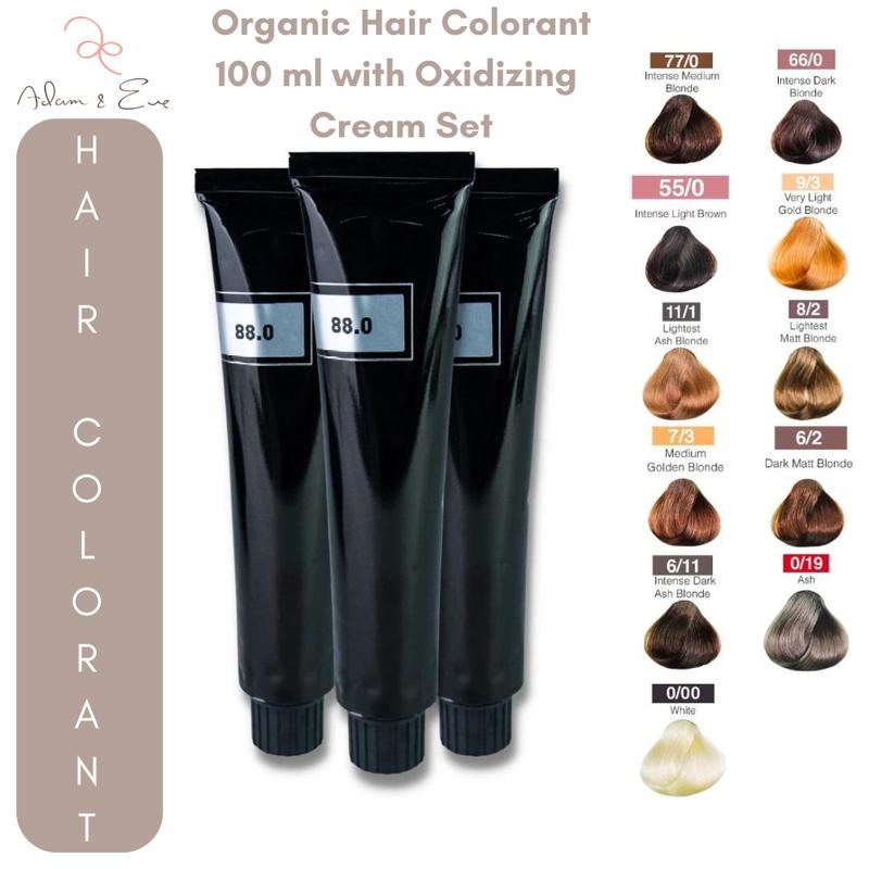 AE| Organic Professional Black Hair Colorant with Oxidizing Cream ...