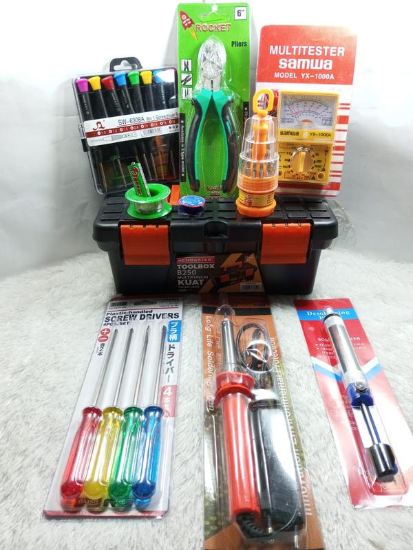 Alat Patri solder Listrik SOLDER 60Watt / Multitester Analog - Shop ...