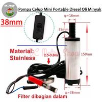 Jual Pompa Air Celup Portable Kecil 12V / 24V Diesel Pump Mini Oli ...