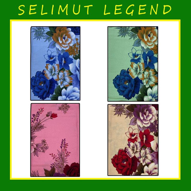 HOT SALES SELIMUT LEGEND DOUBLE CORAK BUNGA - GRED NO 1 Cotton - TikTok ...