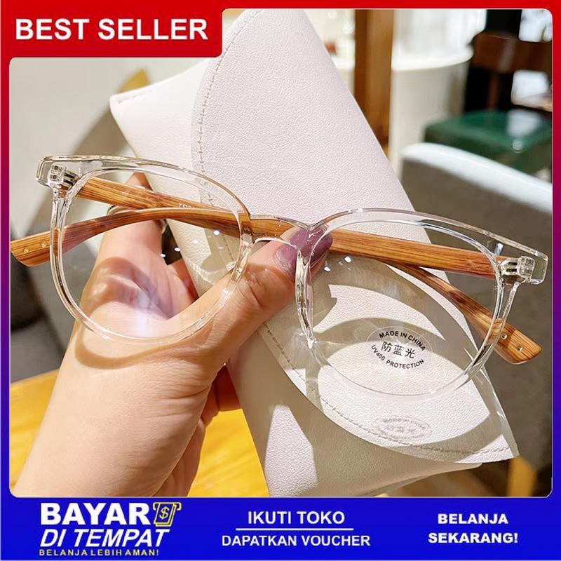 Kacamata Minus -1 -2 -3 -4 -5 -6 Fashion Korea Retro Anti Blue Light ...