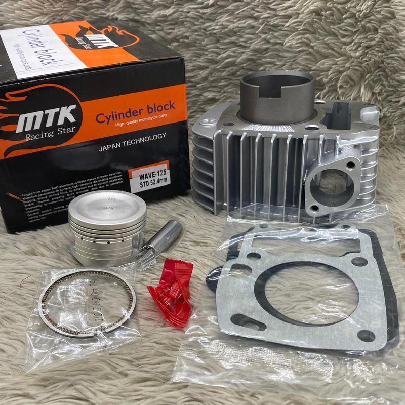 MTK CYLINDER BLOCK WAVE125 STD/54/57/60MM - TikTok Shop Philippines