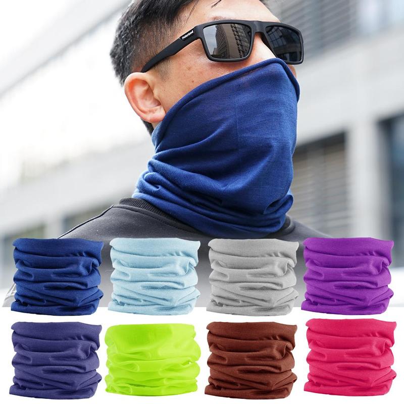 16 Pure Colors Anti Dust UV Protection Face Cover Motorcycle - TikTok ...