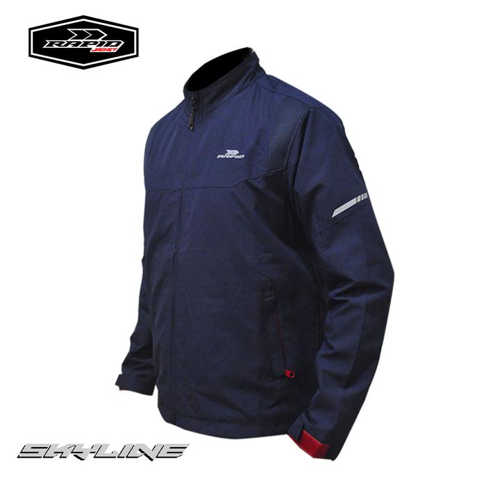 Promo Rapid Jacket Skyline jaket motor harian material parasut jasper ...