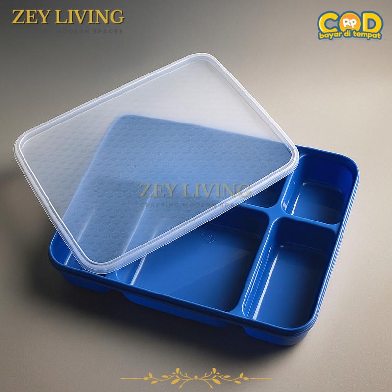 〖ZEY〗 Lunch Box Sekat 6 Executive komet - Kotak Makanan Rantang ...