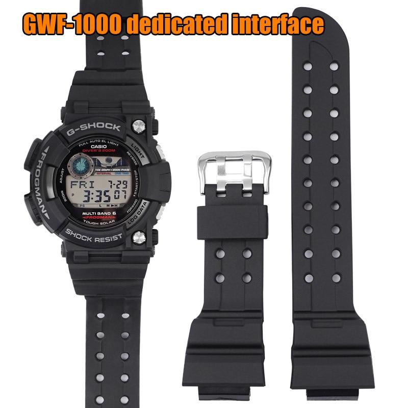 Tali Getah, Hitam, untuk Casio GSHOCK GWF1000 Siri FROGMAN, Jalur ...