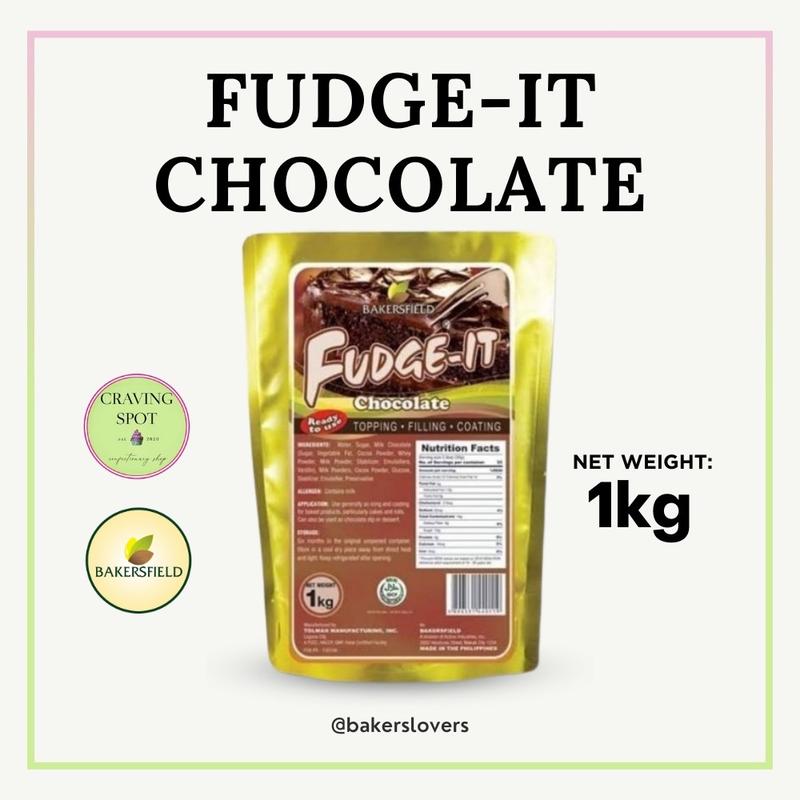 Fudge It Chocolate 1kg Bakersfield |November 2025 Expiry Pack - TikTok ...