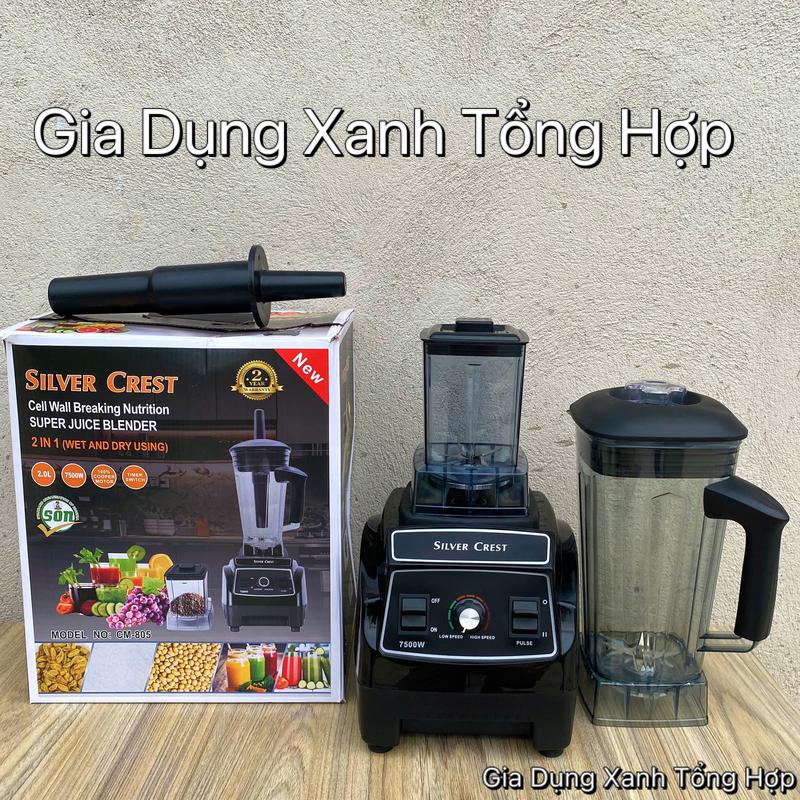 Máy xay sinh tố công nghiệp SLIVERS CRIEST NEW SC-7500 - Dun - TikTok ...