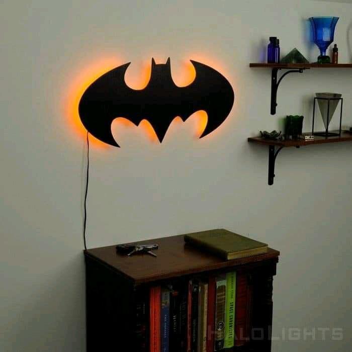 Hiasan Lampu tidur Kamar cowok batman Kamar Tidur Modern Kay - Shop ...