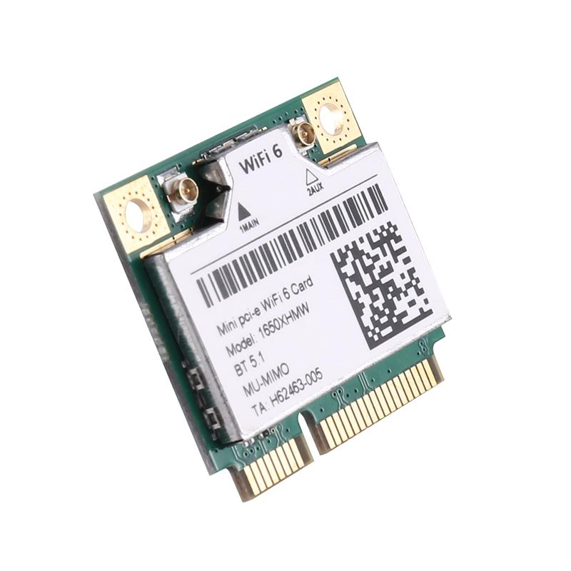 1650X 1650XHMW AX200 WiFi Card Dual Band 2400Mbps Bluetooth 5.1 ...