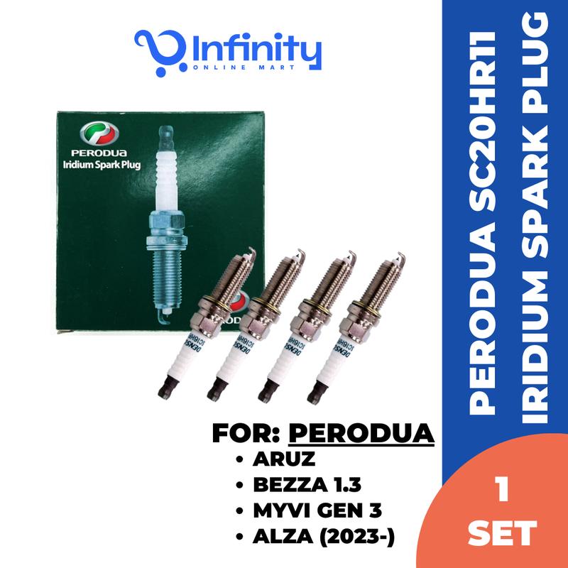 Perodua Iridium Spark Plug For Perodua Bezza 1.3/ Aruz/ Myvi - TikTok ...