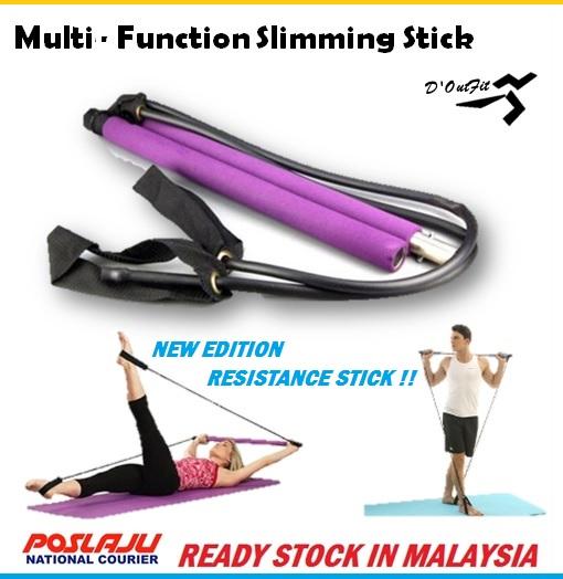 Pilates stick Slimming Resistance Gym equipment Yoga Fitness Training ...
