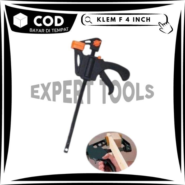 Klem F Clamp Klem 4 INCH Alat Untuk menjepit barang - Shop | Tokopedia