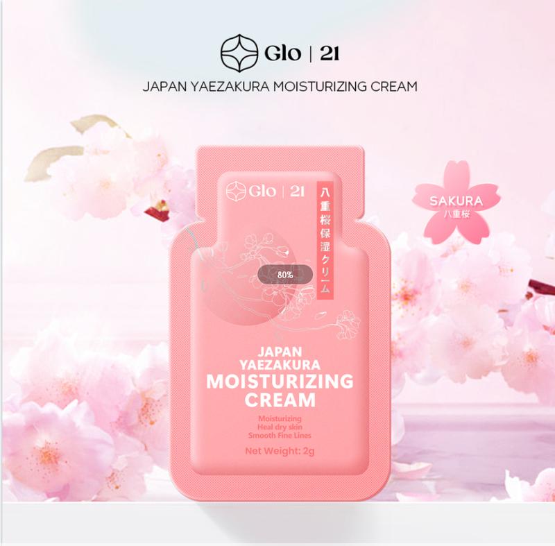 [FDA approved] GLO21 JAPAN YAEZAKURA MOISTURIZING CREAM SACHET-helps ...
