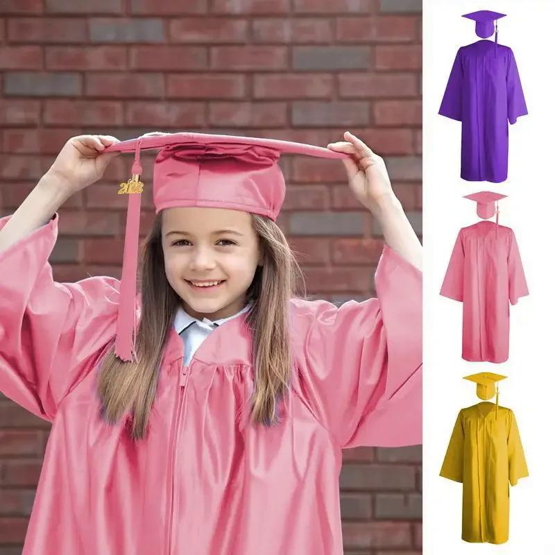 2024 Preschool Graduation Cap Gown Graduation Robes Gown Cap - TikTok ...