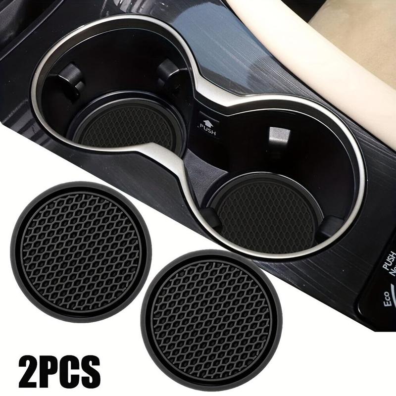 Coaster Pemegang Cawan Kereta, 2pcs, Tikar Minuman Anti Gelincir ...