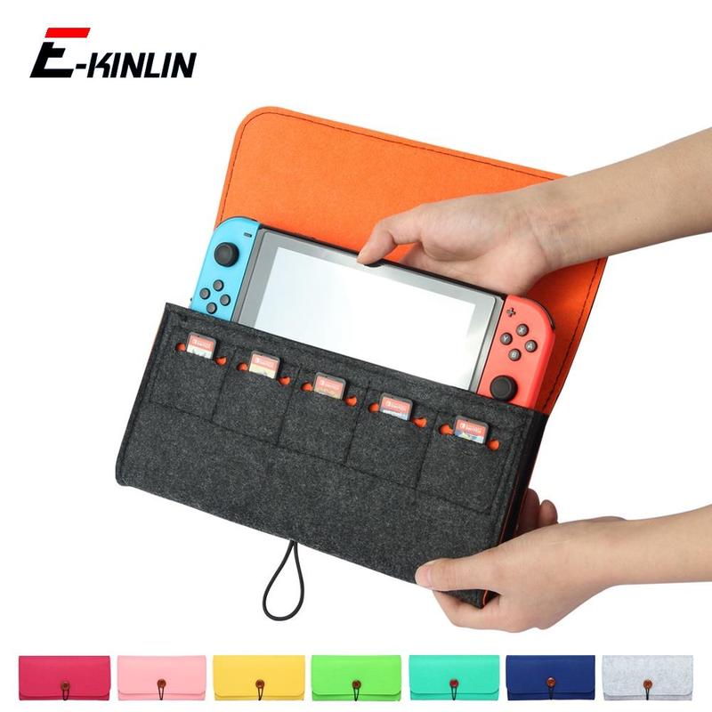 Portable Game Card Host Storage Bag Travel Carry Protection Pouch ...