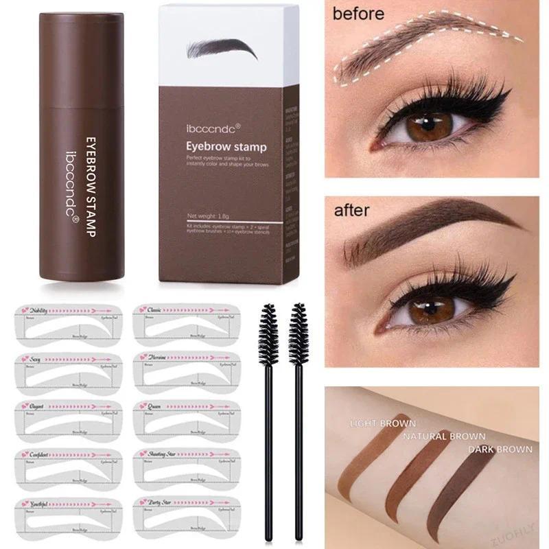 Ibcccndc New Eye Eyebrow Stick Hair Line Contour Powder Brow - TikTok ...