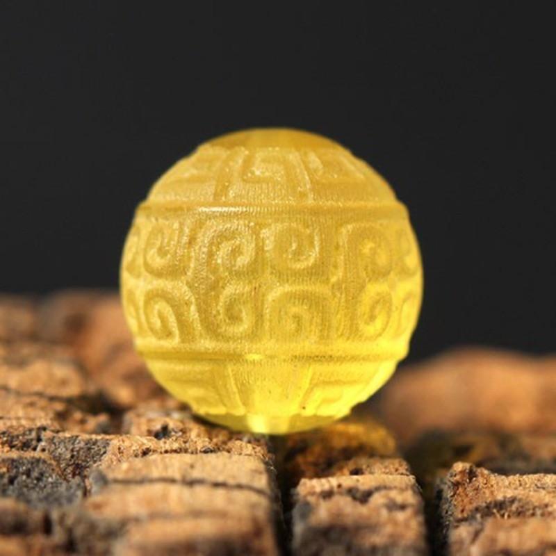 5A Natural Wax Jade Single Bead DIY Beads Jewelry Making - TikTok Shop ...