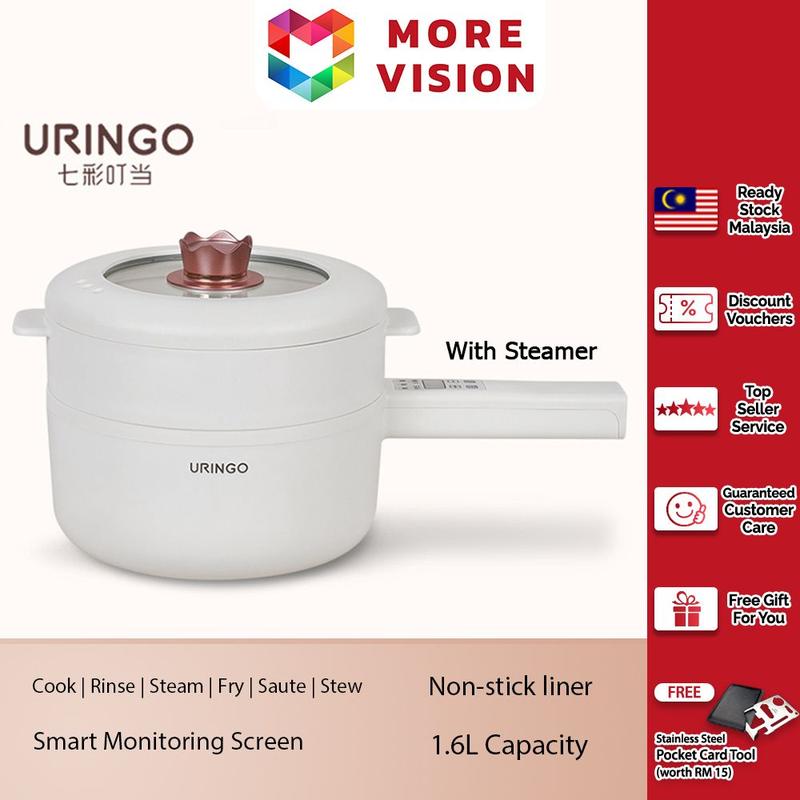 Uringo Electric Boiling Pot Water Boiler Household Multifunctional ...