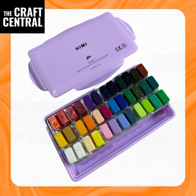 Himi Gouache Paint Set 36 Colors x 12ml Jelly Cups - TikTok Shop Philippines