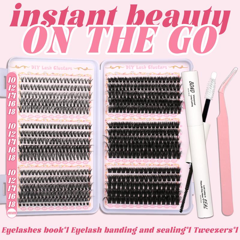 Lash Kit 30D/40D/50D/60D/80D/100D Clusters Book Extensions Kit - TikTok ...