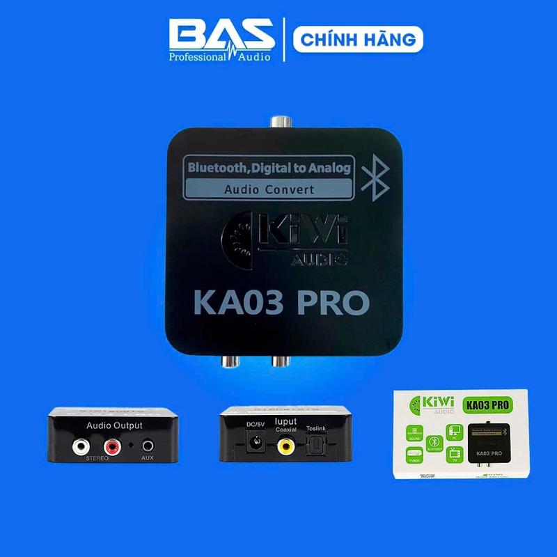 Chuyển quang KA03 PRO có Bluetooth chuyển đổi âm thanh, DAC giải ...