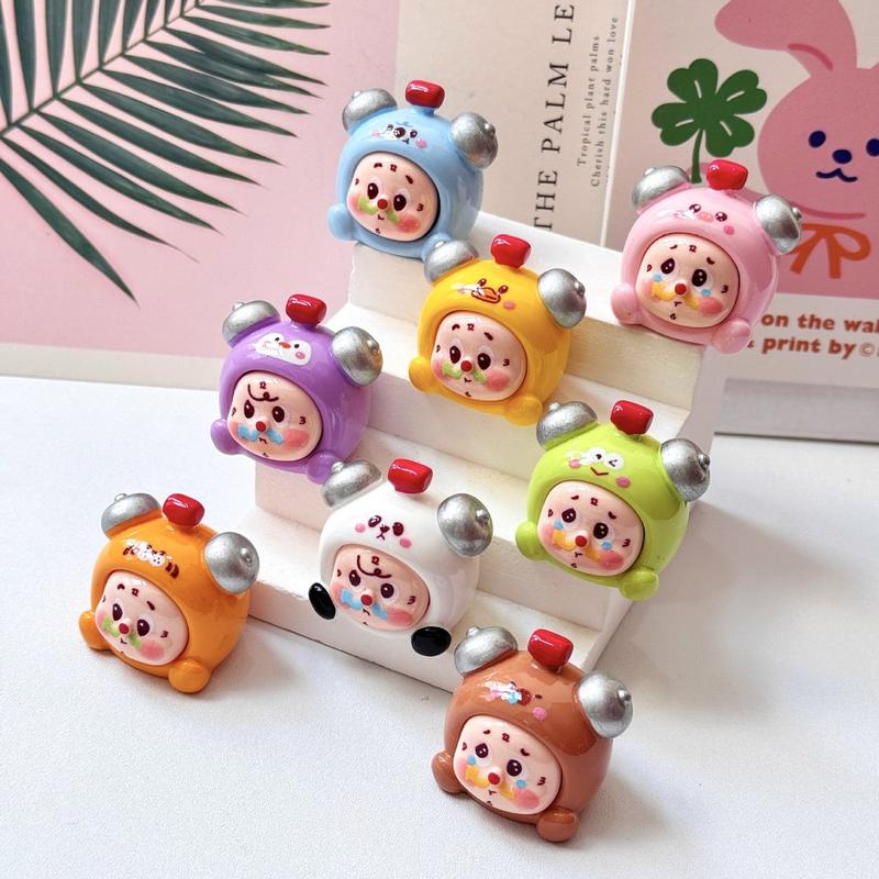Pesona Jam Haiwan, Reka Bentuk Comel, Diperbuat daripada Resin ...