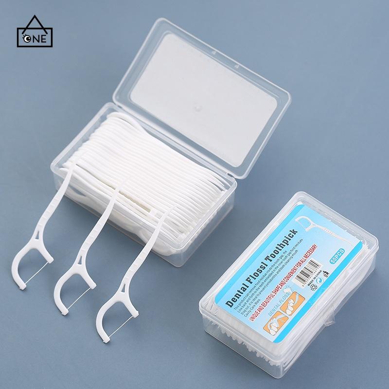 25 ultra-fine flat floss sticks toothpick tooth gap cleaning - TikTok ...