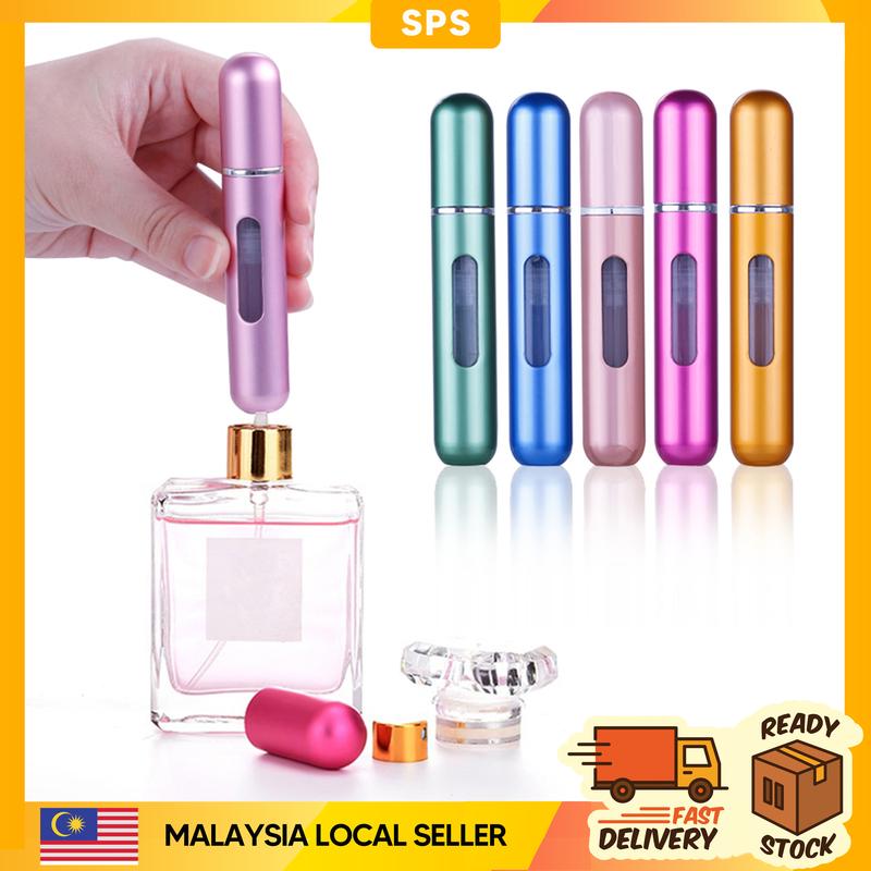 SPS 5ML PERFUME SPRAY BOTTLE/ MINI PERFUME REFILL BOTTLE/CAPSULE ...