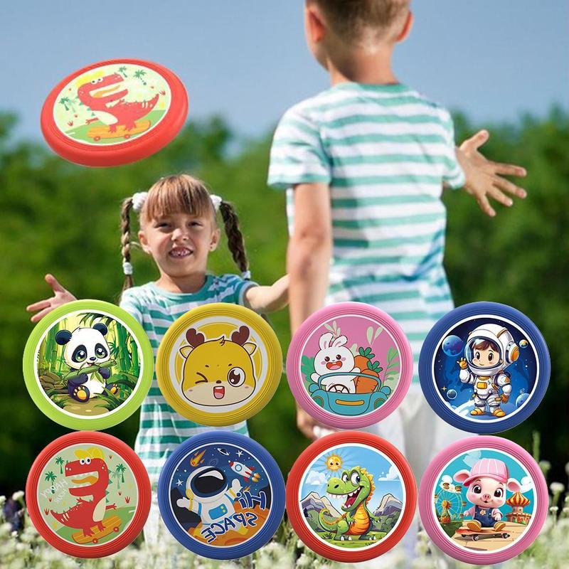 20CM Swivel Flying Discs Throwing Disc Lightweight Kids Frisbee Toys ...