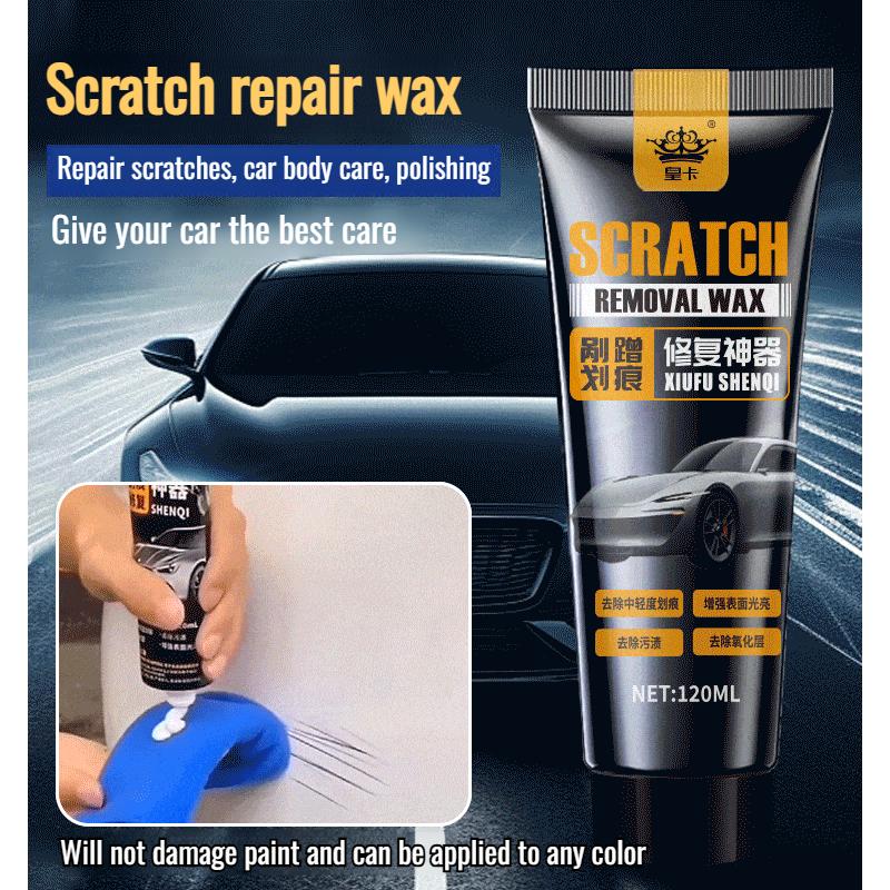 White Car Scratch Polishing Paste Vehicle Deep Repair Scratc - TikTok ...