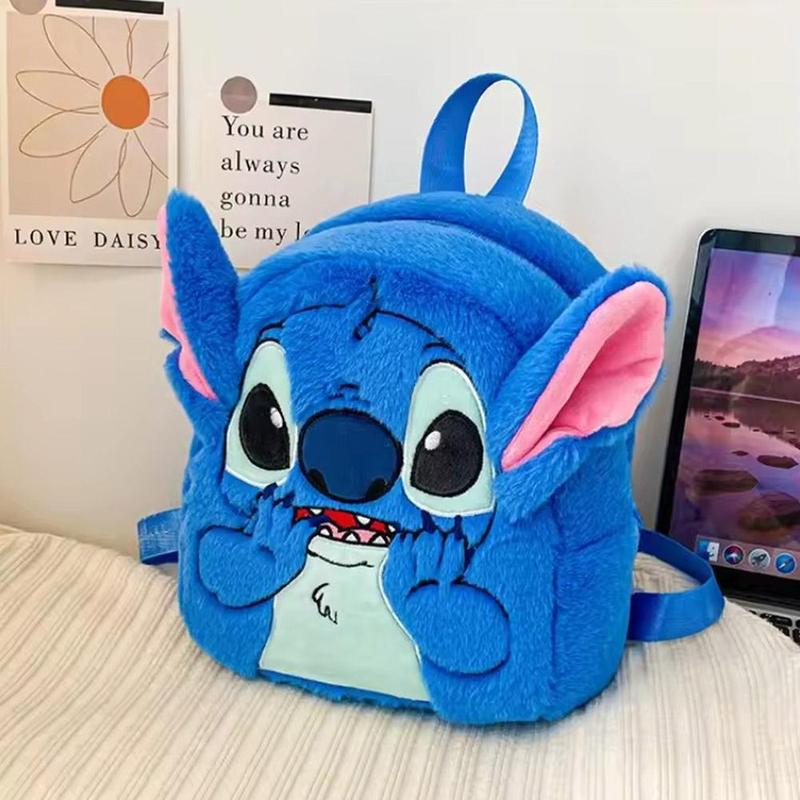 Beg Galas Mewah Stitch, Disney, Rekaan Kartun dan 3D, Saiz Mini, Untuk ...