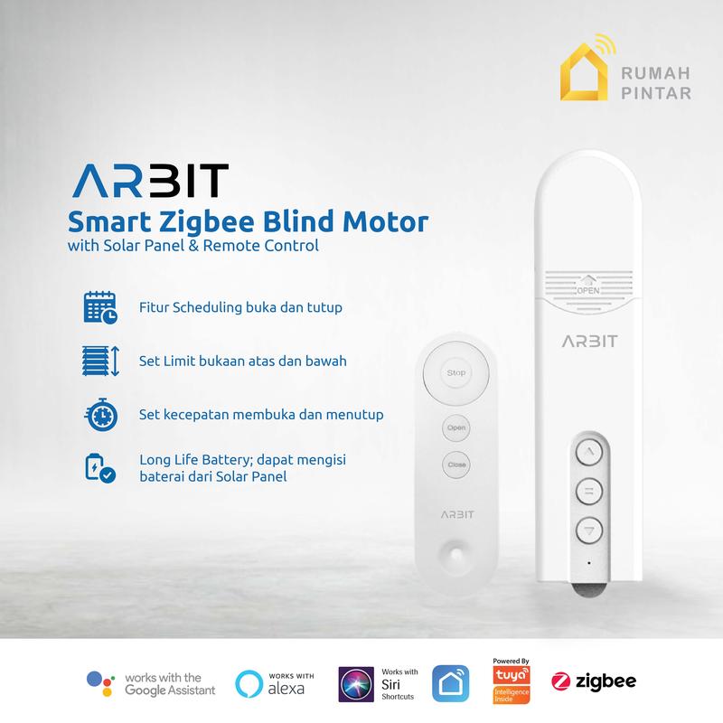 ARBIT Zigbee Blind Motor Tirai Pintar Smart Home Tuya - Shop | Tokopedia