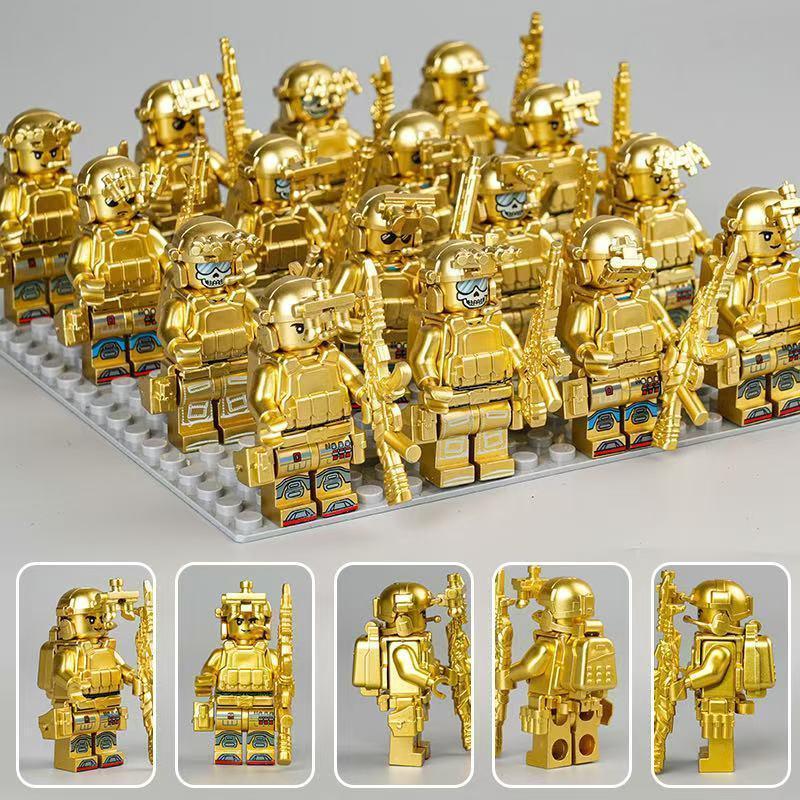 Minafigura Lego Serasi, Askar Khas Tentera, Askar SWAT Berperisai ...